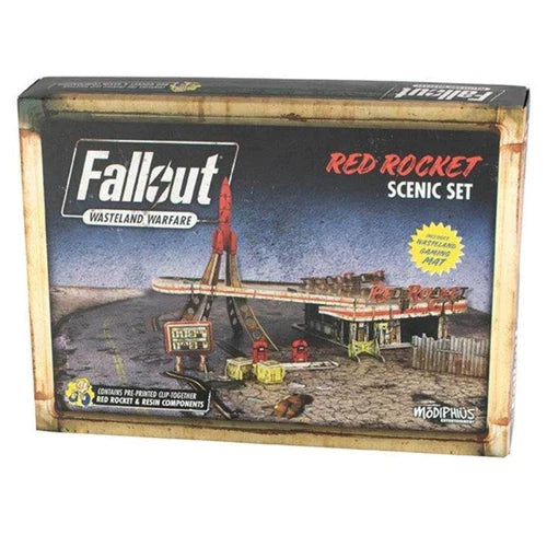 Fallout: Wasteland Warfare - Red Rocket Scenic Set – World of Game Design