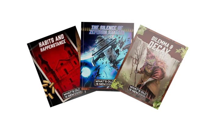 WOIN Starter Box Set (What's OLD is NEW Roleplaying System) – World of ...