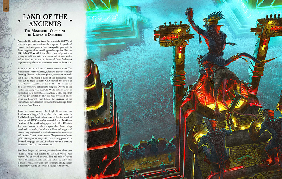 Warhammer Fantasy Roleplay: Lustria – World of Game Design