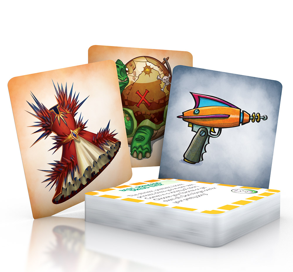 No Thank You, Evil! Equipment Deck – World of Game Design