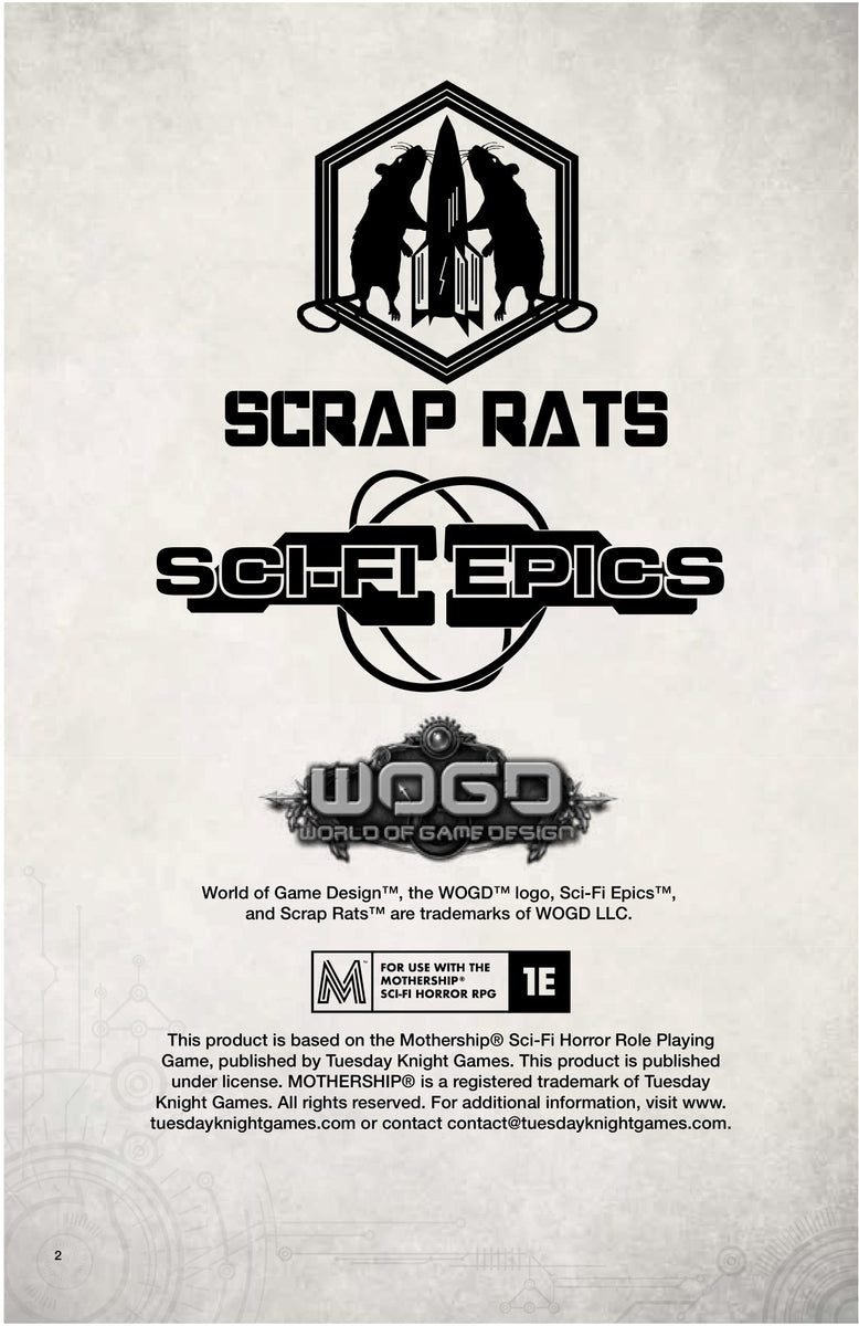 Scrap Rats Strikes Back – World of Game Design