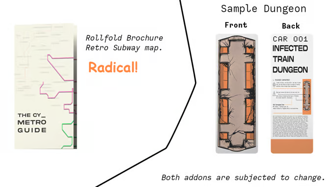 Metromancer Foldable Metro Map – World of Game Design