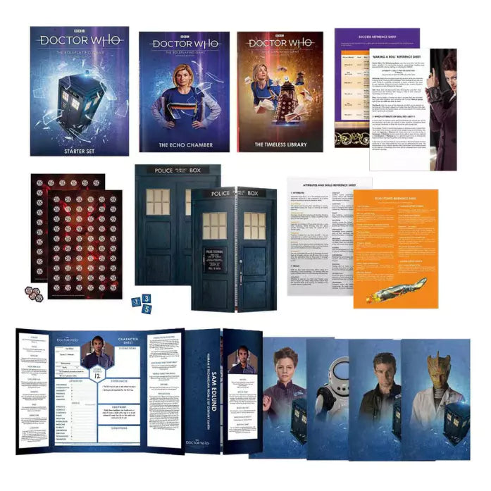 Doctor Who: The Roleplaying Game Second Edition — Starter Set – World ...