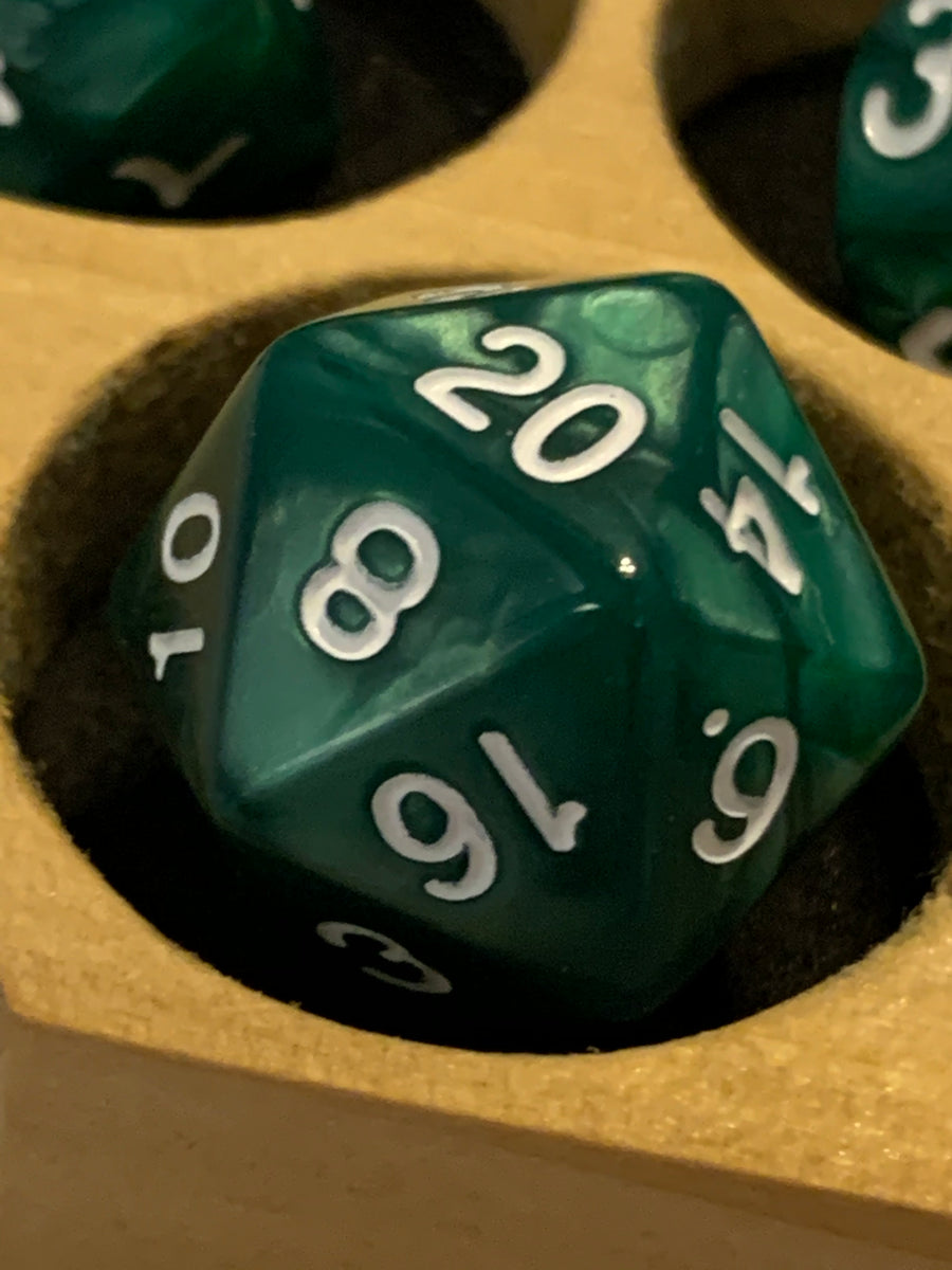 Jade Forest - Polyhedral Dice Set – World of Game Design